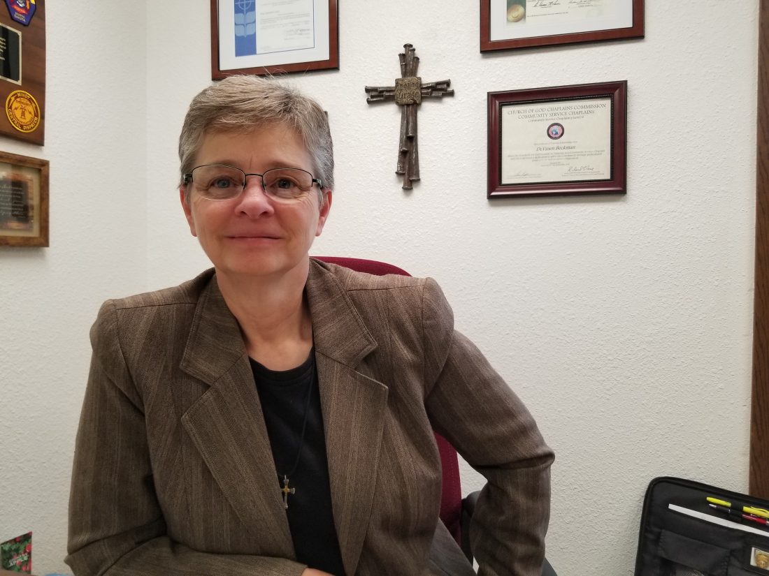 Minot Police Chaplain DeVawn Beckman serves others who serve | News ...